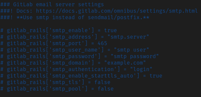 自建 GitLab 配置 SMTP 邮件发送的教程 | 聞其詳